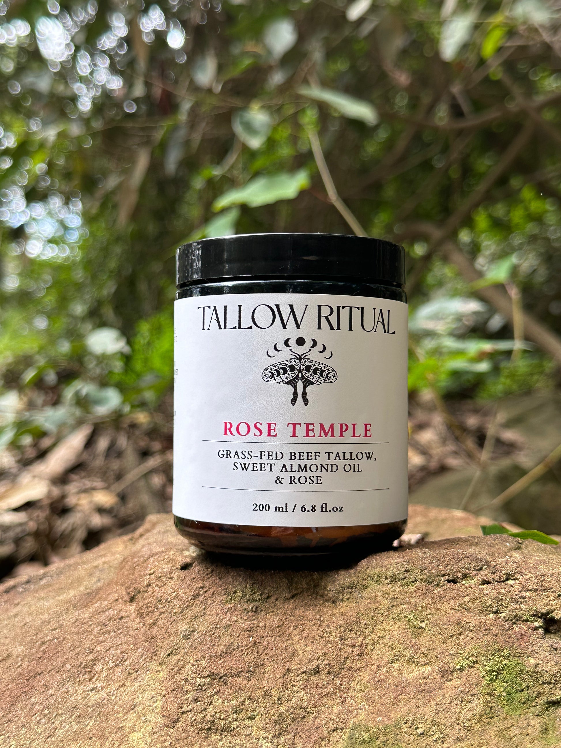 Grass-fed Whipped Tallow & Rose – Tallow Ritual